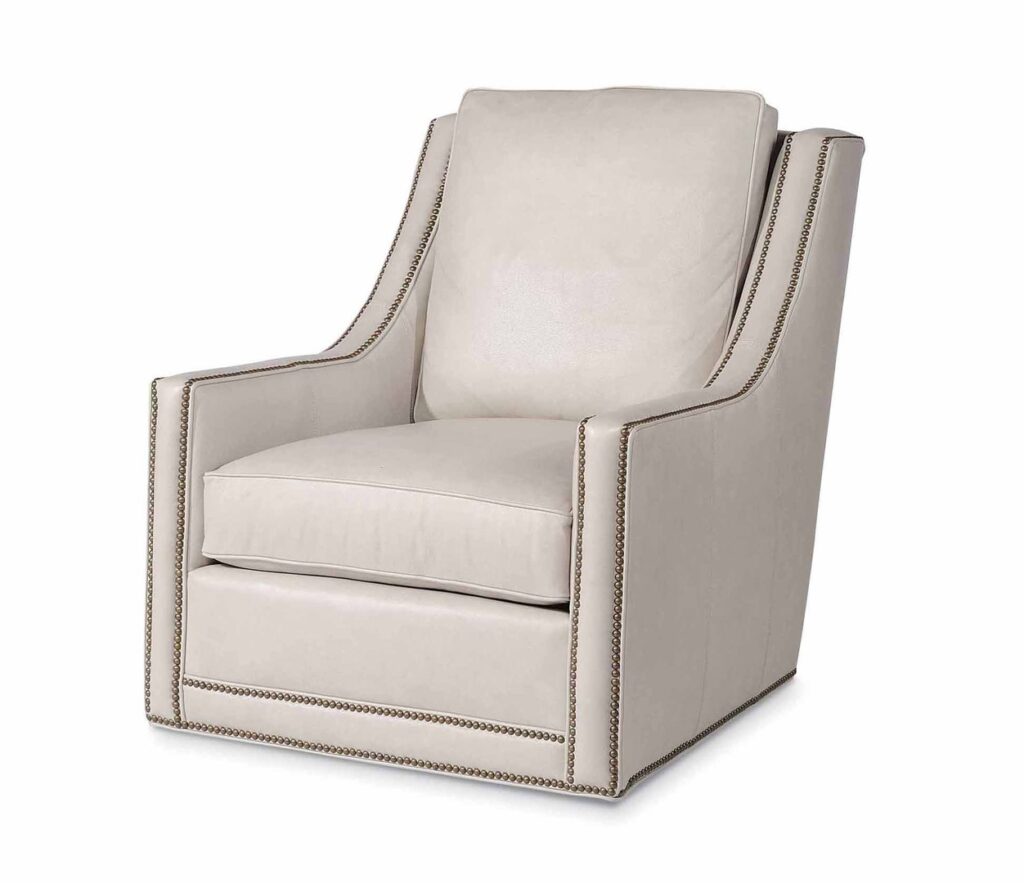 Larsen Leather Swivel Chair KL1211-01S - Carolina Furniture
