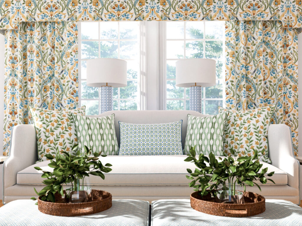 How To Mix and Match Textiles for Summer - Carolina Furniture